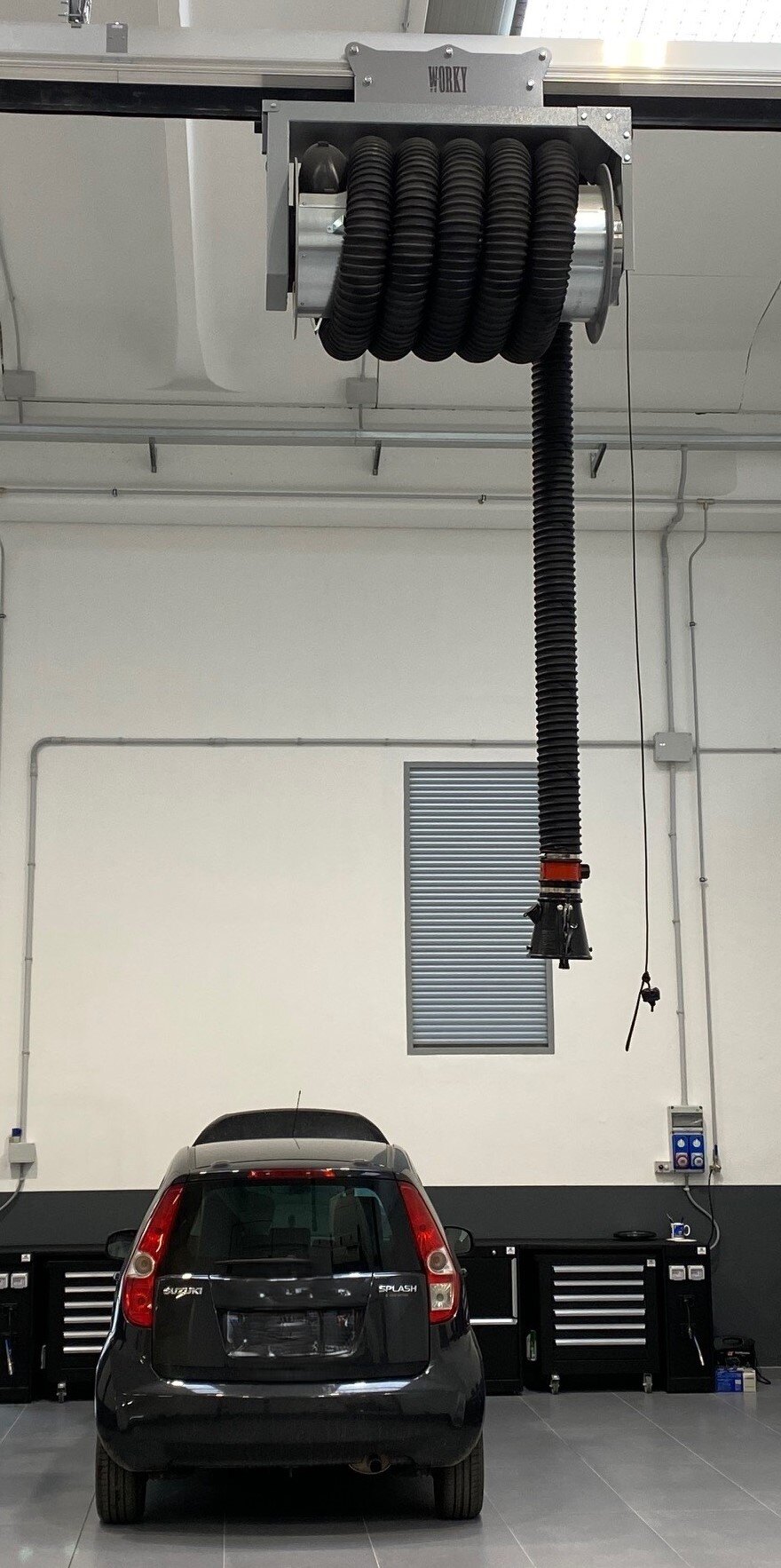 How an exhaust fume extractor improves the working environment