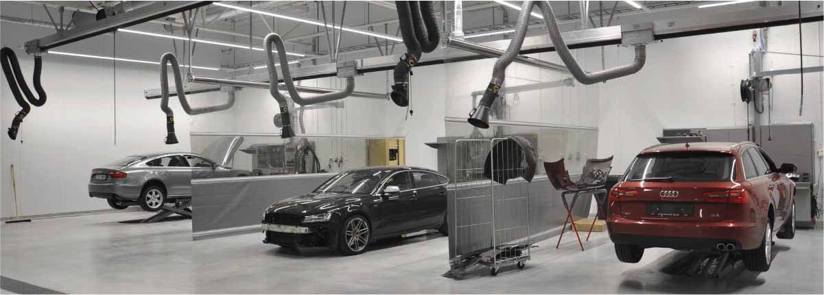 Does a fume extraction system make the workshop more efficient?