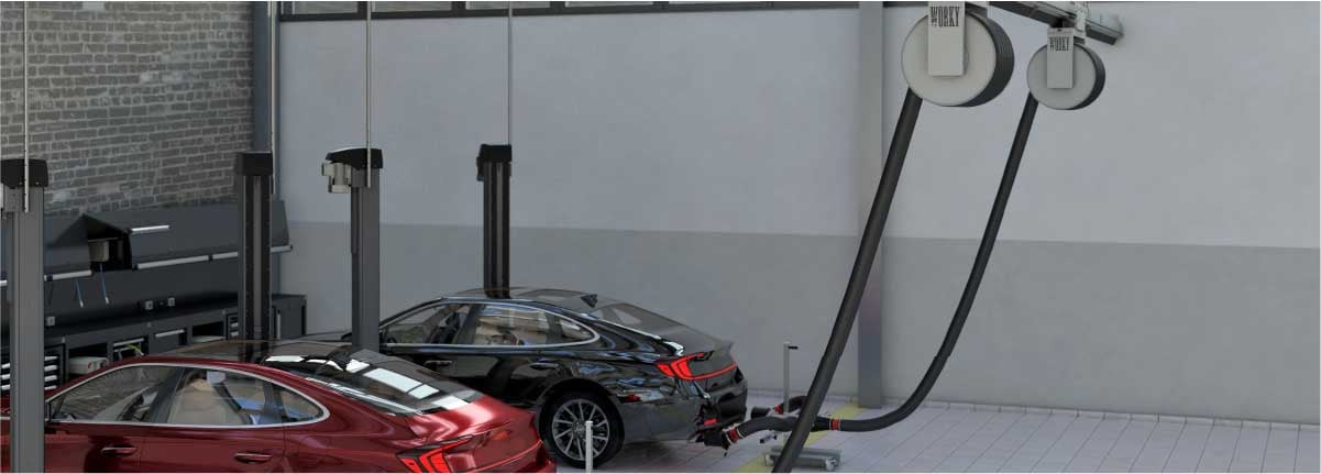The most innovative vehicle exhaust extraction systems