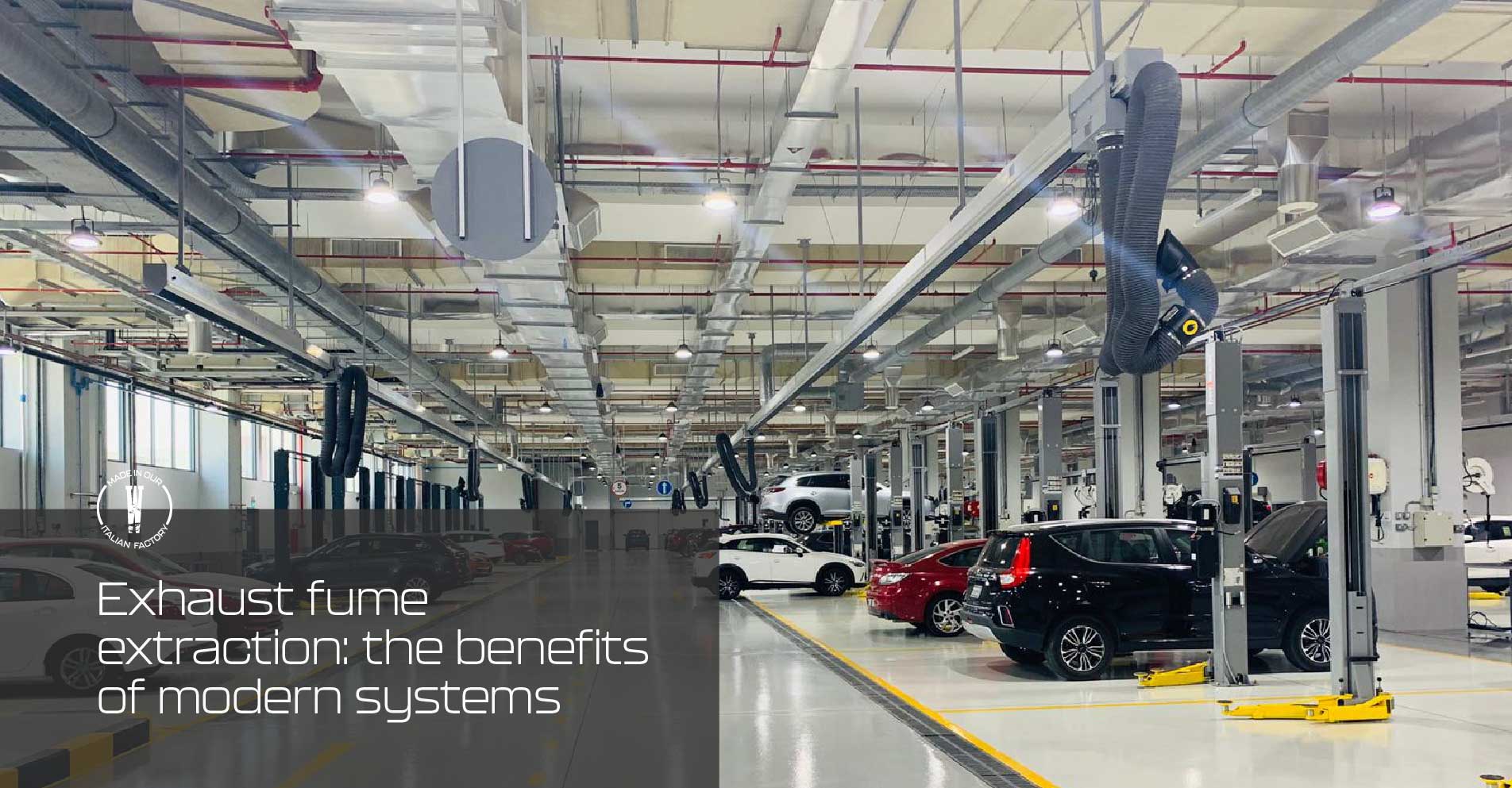 Exhaust fume extraction: the benefits of modern systems