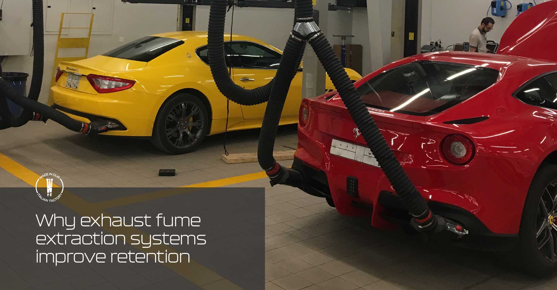 Why an exhaust fume extractor improves retention