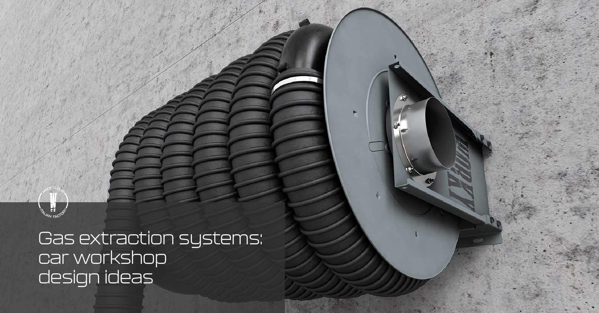 Gas extraction systems: car workshop design ideas