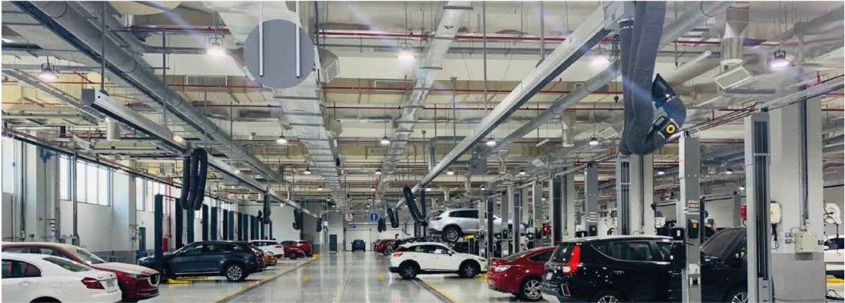 Vehicle exhaust extraction systems: the benefits of modern systems