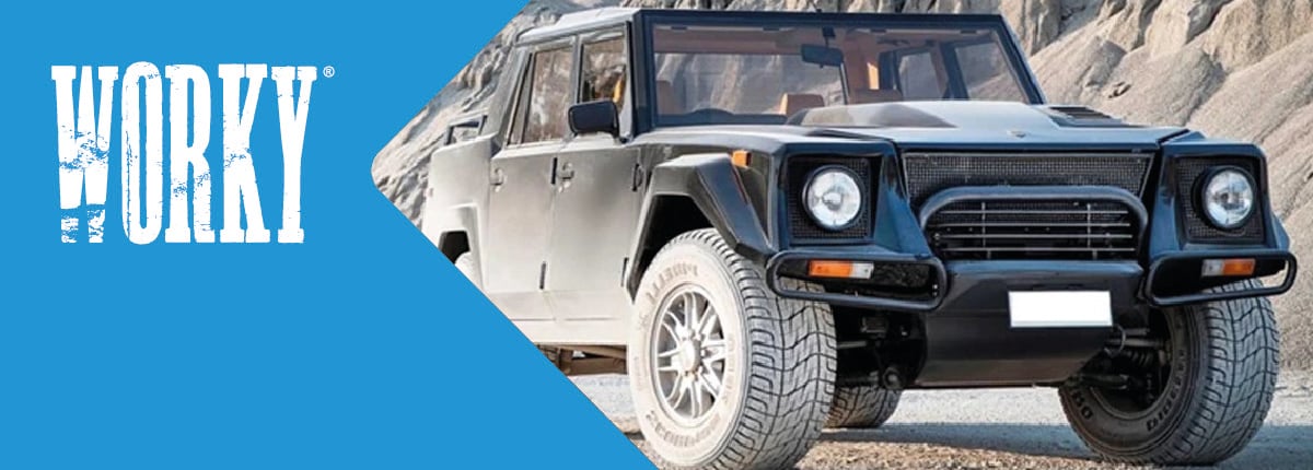 The Lamborghini LM002 the off-road vehicle
