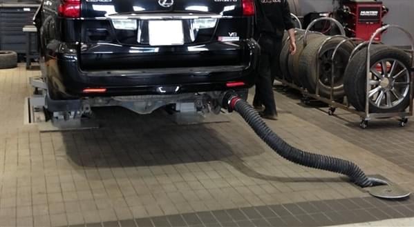 Vehicle exhaust extraction systems: the benefits of modern systems